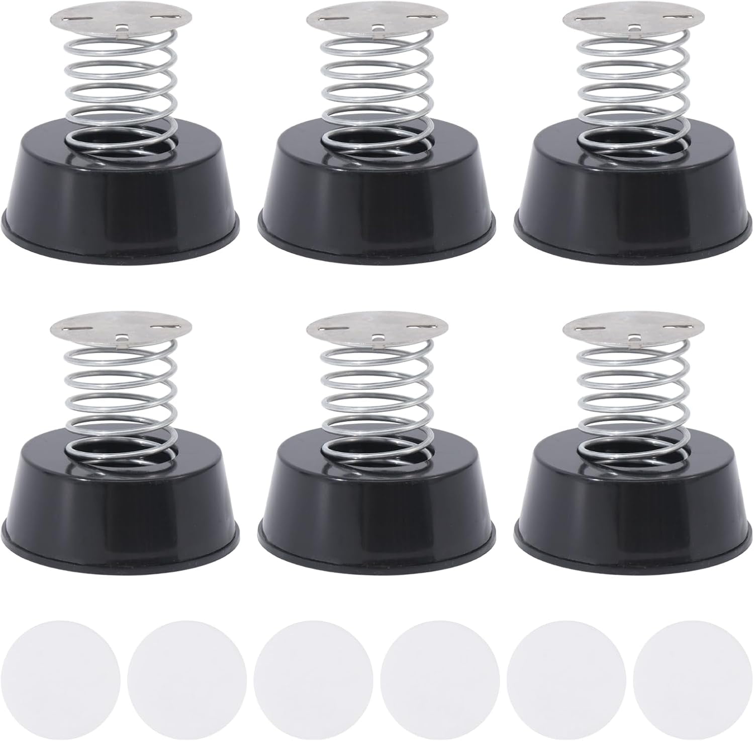 6pcs Dashboard Base Shake Head Spring Base Iron Shake Head Spring Stand ...