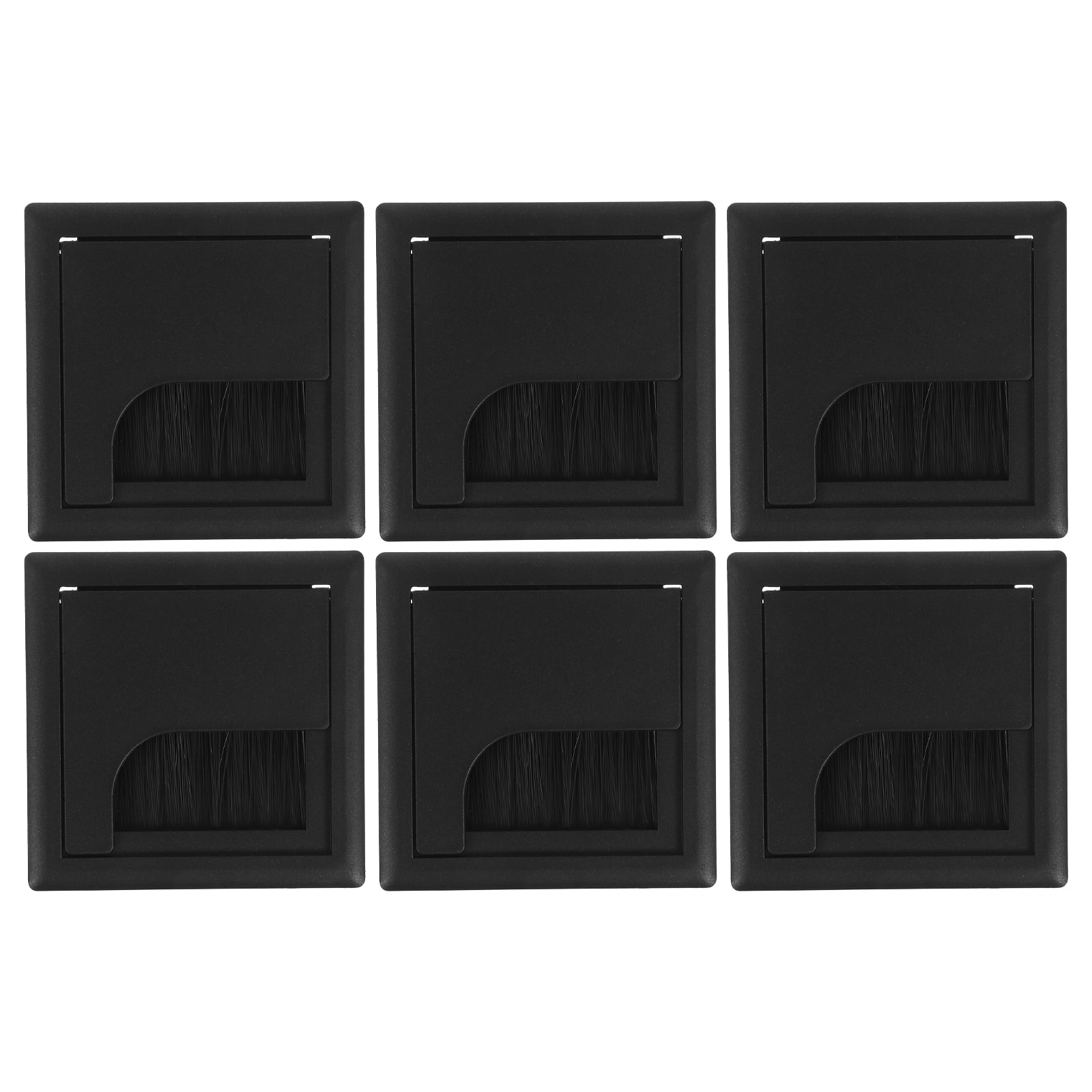 6pcs Desk Hole Grommet Cable Hole Covers Desk Cable Grommet for Office ...