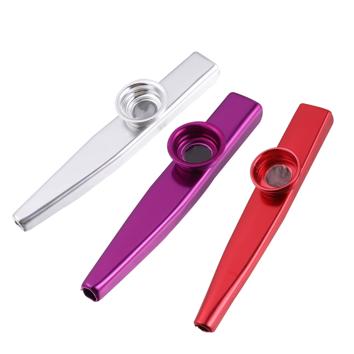 6pcs Different Colors Metal Kazoos Preschool Educational Toys Musical ...
