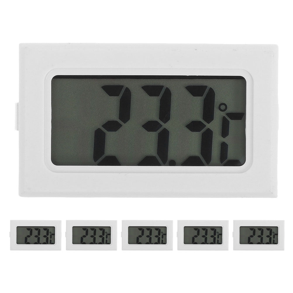 6 Pcs Digital Thermometer Indoor for Room Temperature White - Walmart.com