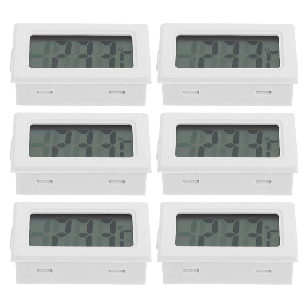 6pcs Digital Thermometer with High Precision Sensor Compact Thermometer ...