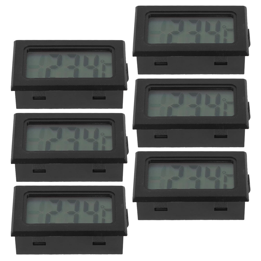 6pcs Digital Thermometer with High Precision Sensor Compact Thermometer ...