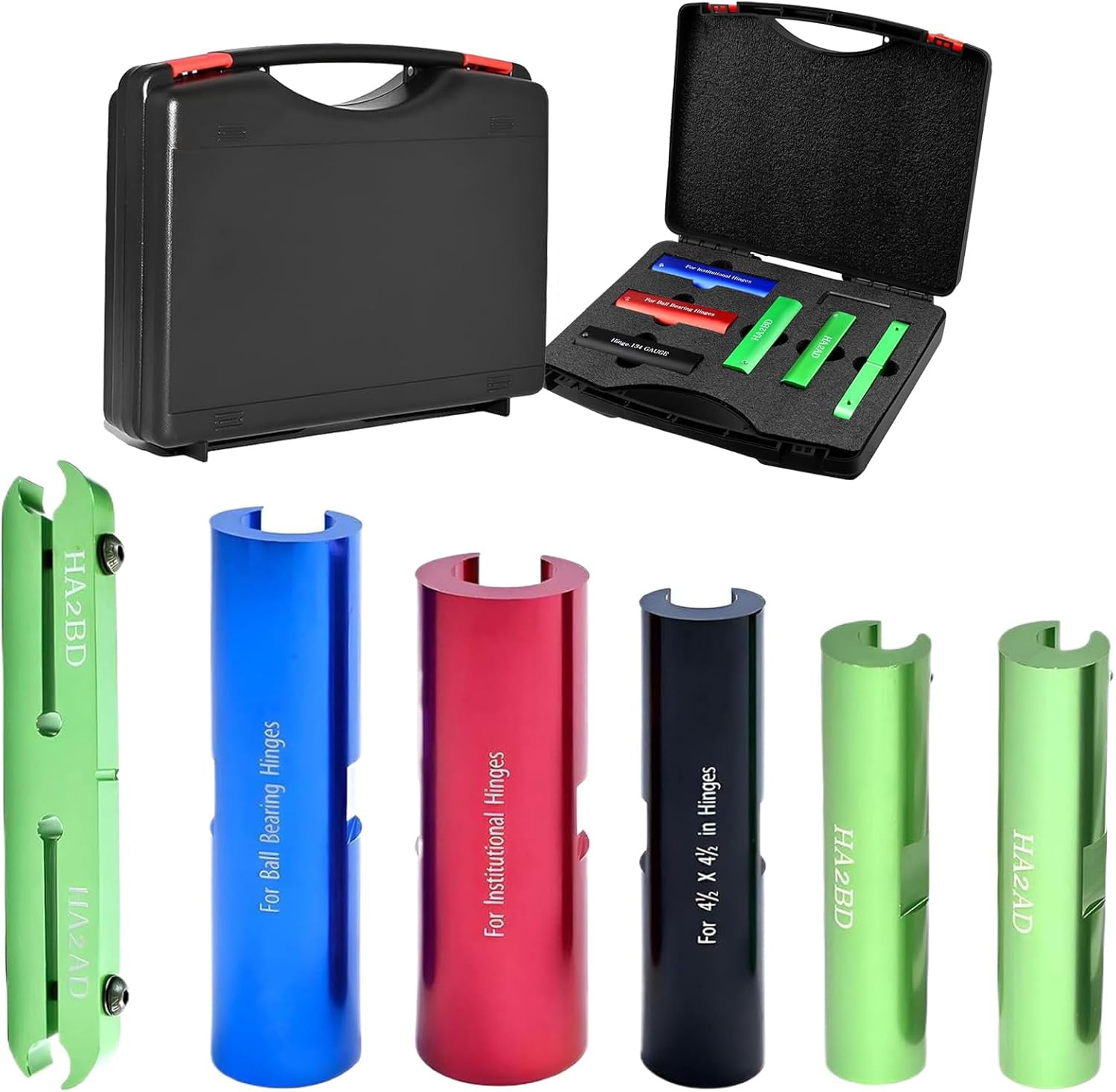 6pcs Door Hinge Adjustment Tool,Professional Door Hinge Repair Kit for ...