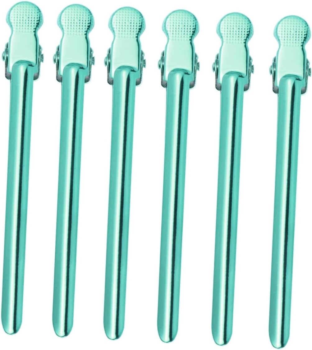 6pcs Duck Billed Hair Clips Metal Hair Clips Professional Sectioning ...