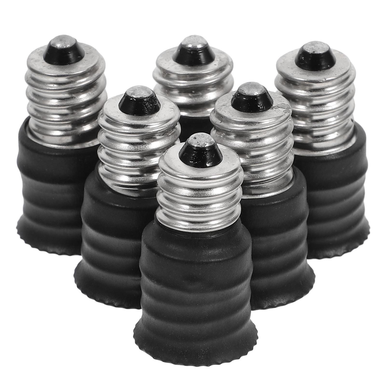 6pcs E12 to E14 Lamp Socket Converter Light Bulb Base Adapter - Walmart.com