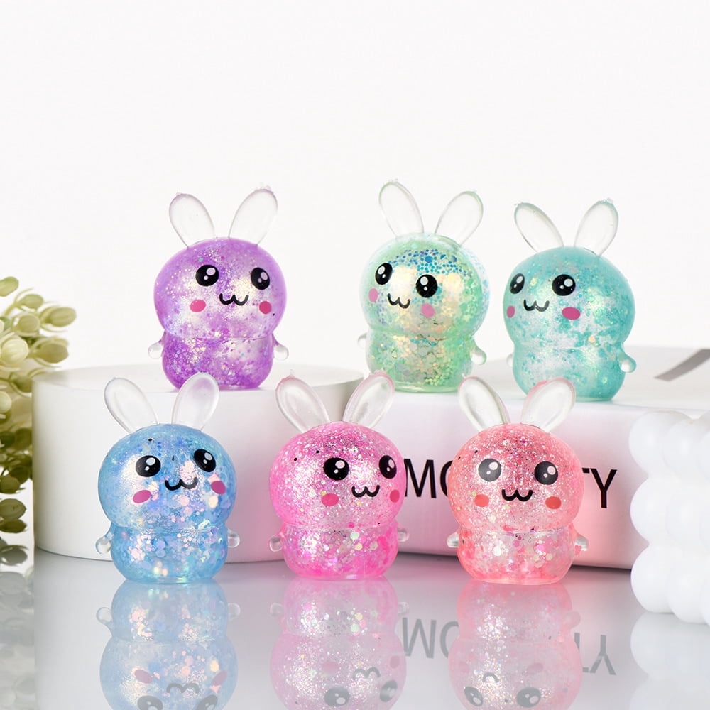 6pcs Easter Basket Stuffers,Easter Basket Essentials, Squishy Easter ...