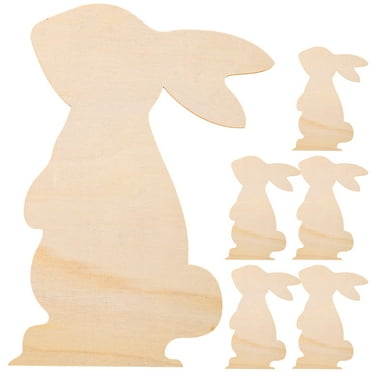 Wooden Bunny with Butterfly | Wood Easter Bunny | Wooden Easter Crafts ...