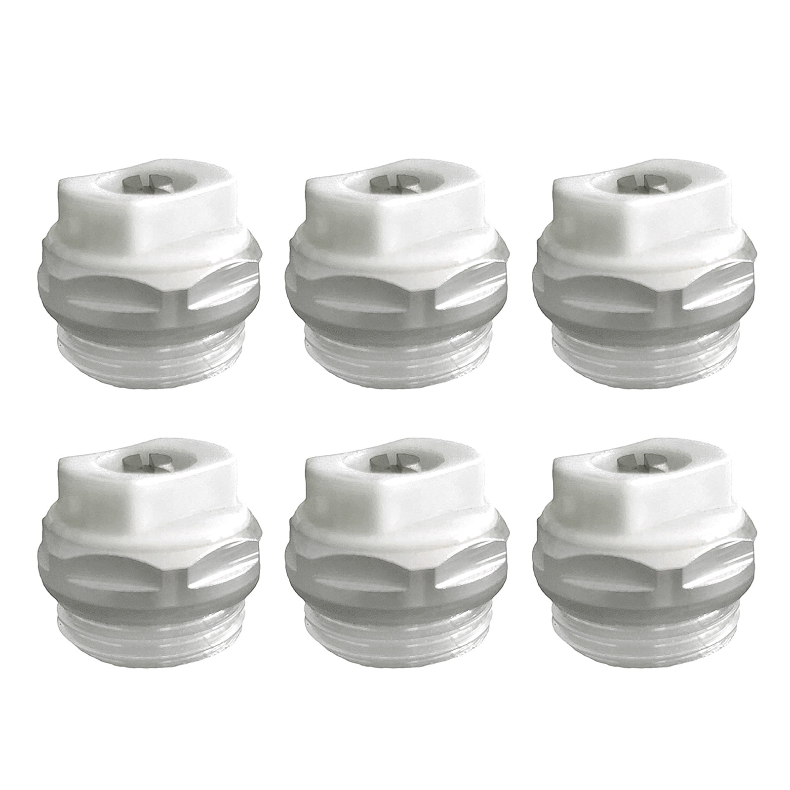 6pcs Easy Install Radiator Air Vent Valves Secure Seal Designings ...