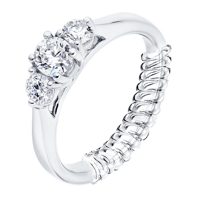 6pcs Easy Ring Adjusters Invisible Ring Size Adjuster TPU Ring Guard ...