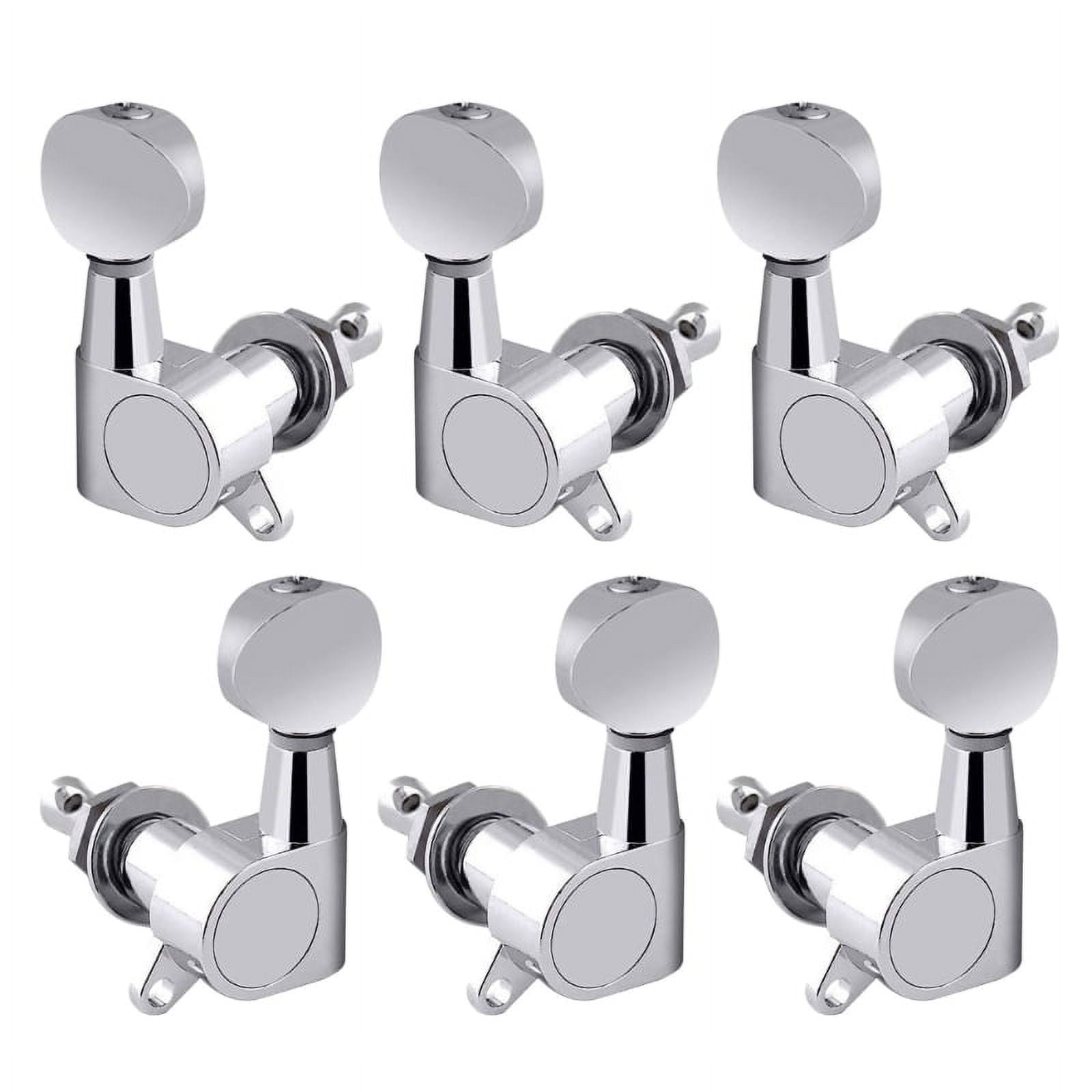 6pcs Electric Guitar Tuning Pegs Kit Acoustic Folk Guitar Peg Reel ...