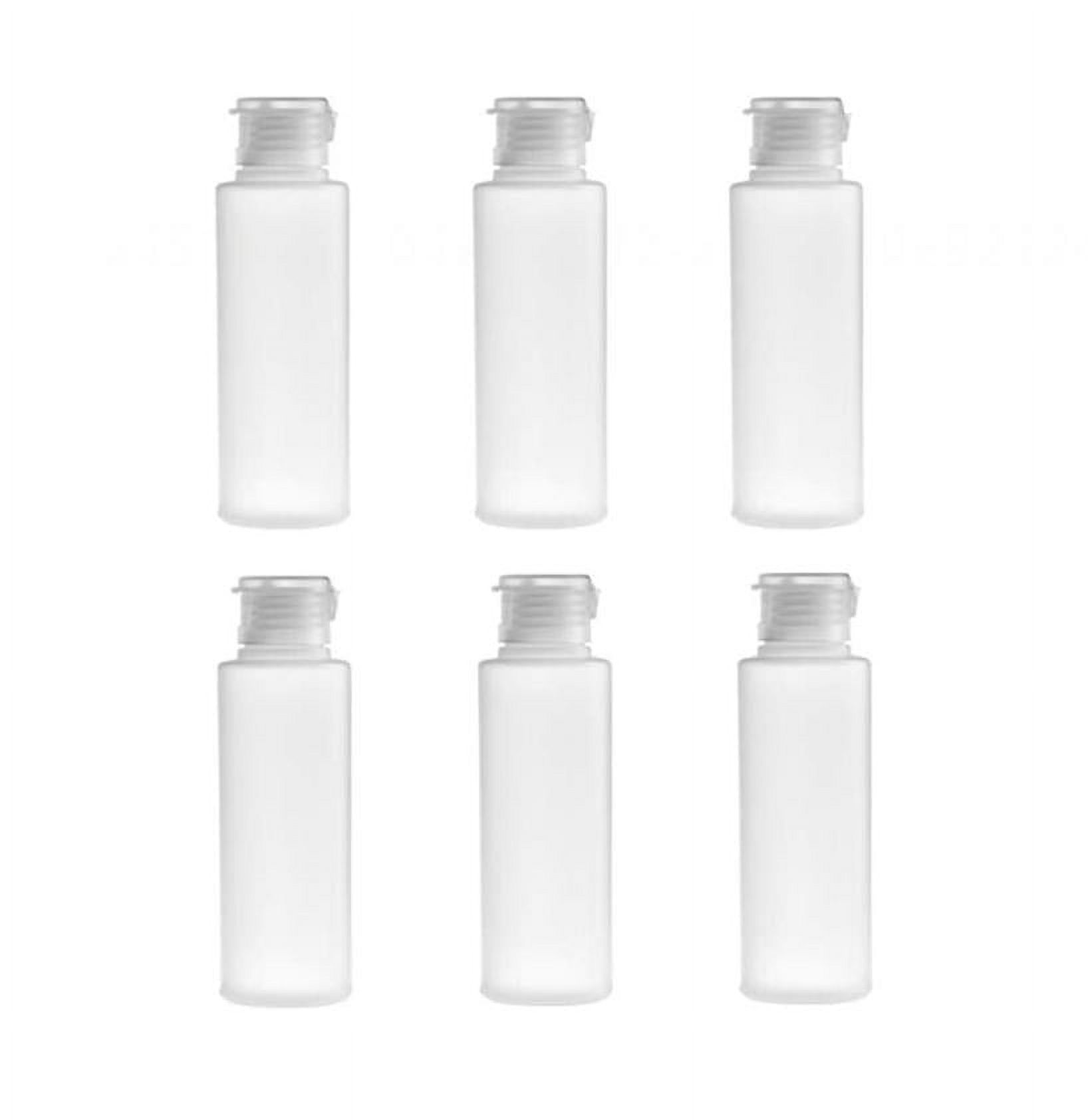 6pcs Empty Travel Bottle Clear Plastic Travel Bottles 50ML for ...