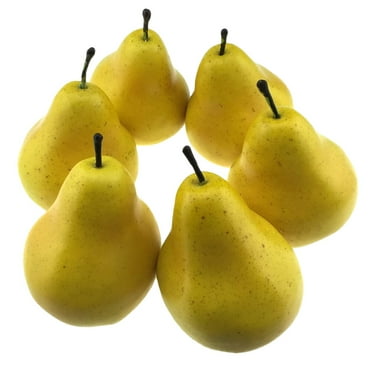 Artificial Pear Fake Fruits Realistic Pears Model Shop Display Home ...