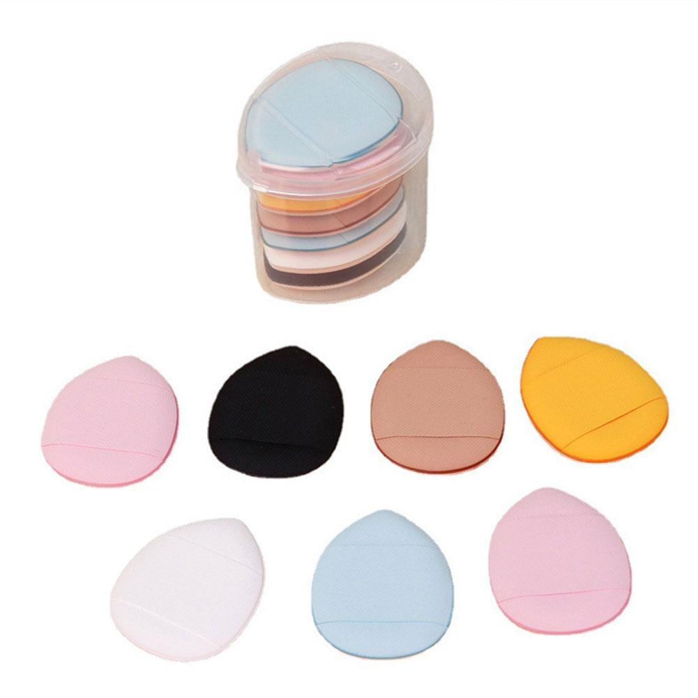 6pcs Fingertip Mini Puff Makeup Sponges For Foundation Powder Puffs ...