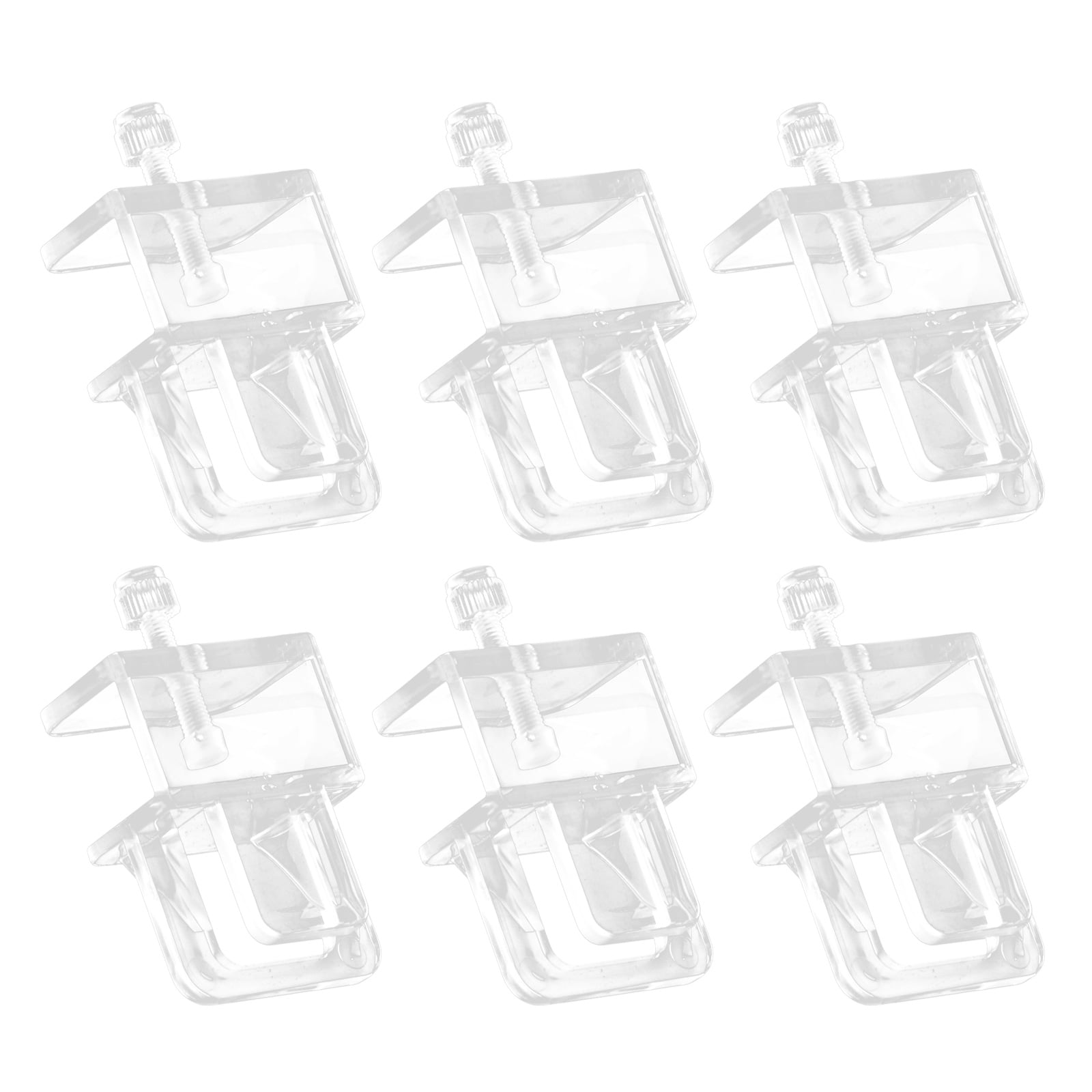 6pcs Fish Bracket Clear Fish Support Tools Clear Aquarium Fish Glass ...