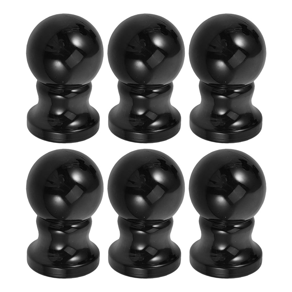 6 Pcs Flag Pole Ball Topper Smart Bracket Hole-free Floor-standing Bed ...