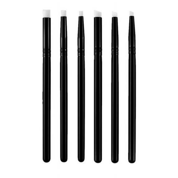 6pcs Flat/Angled Mini Detailed Blending Brushes Painting Crafting for ...