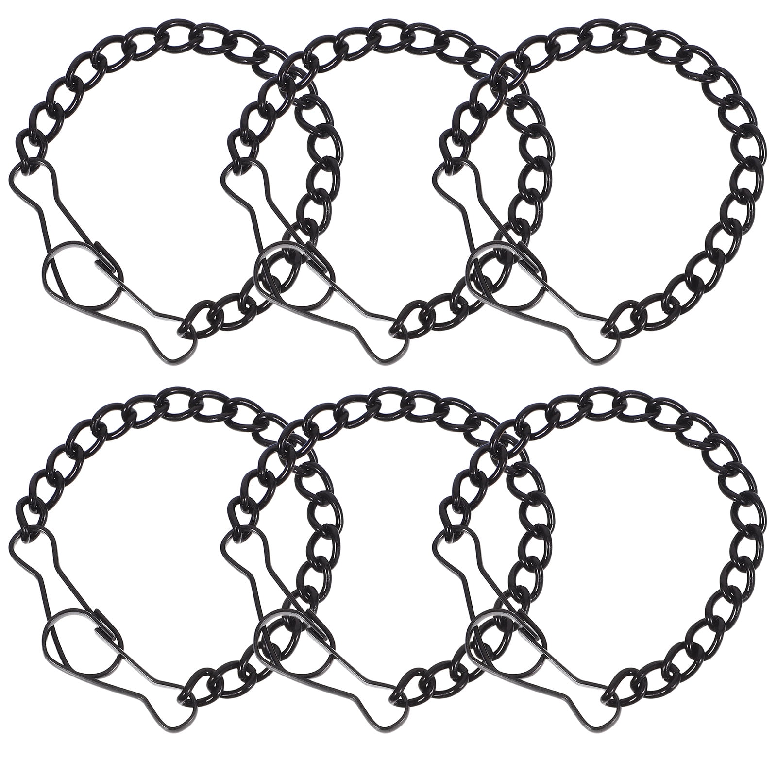 6pcs Glass Window Hanging Chains Picture Hanging Chains For Door Signs ...