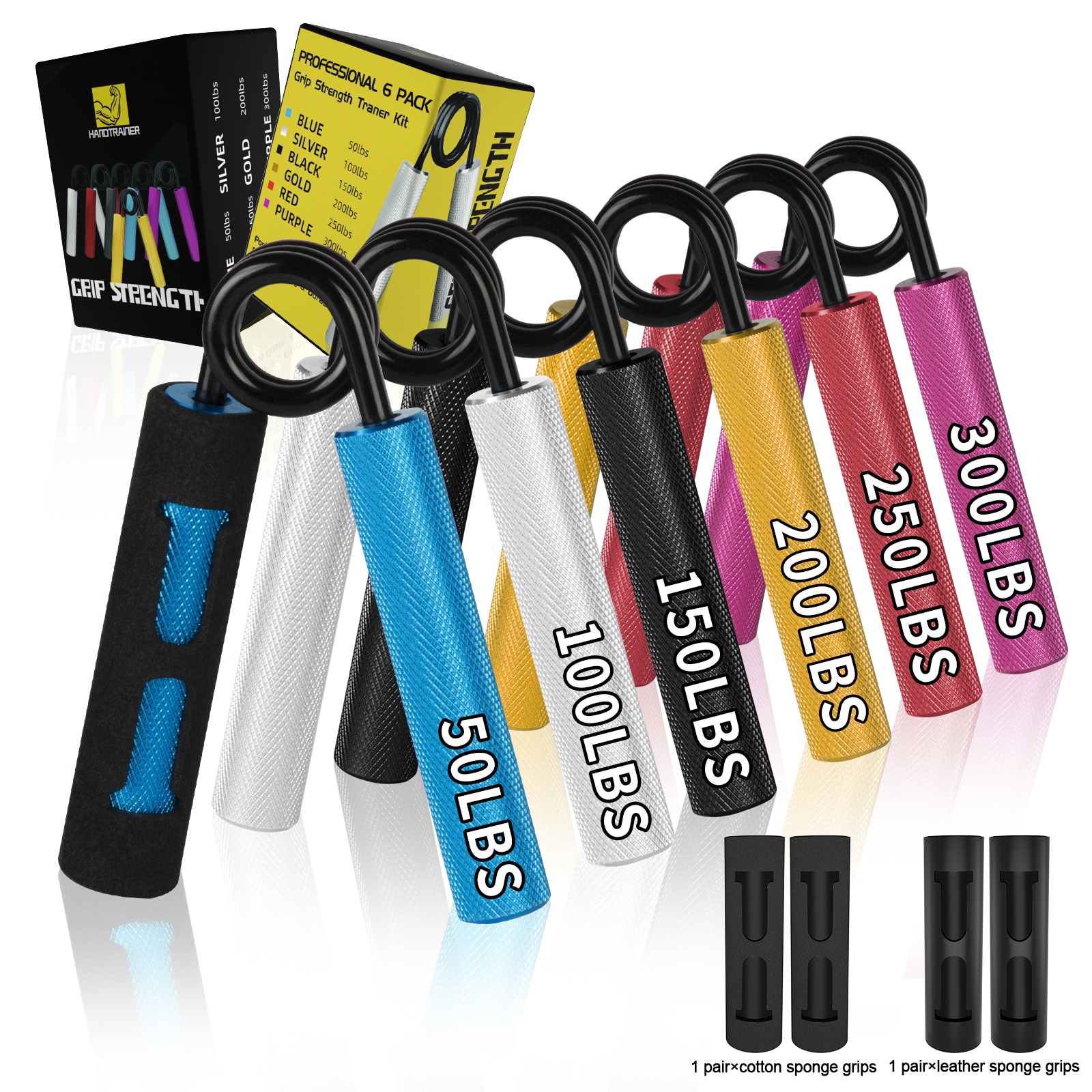 Black Mountain Products Hand and Forearm Exercise Grip Strengthener ...