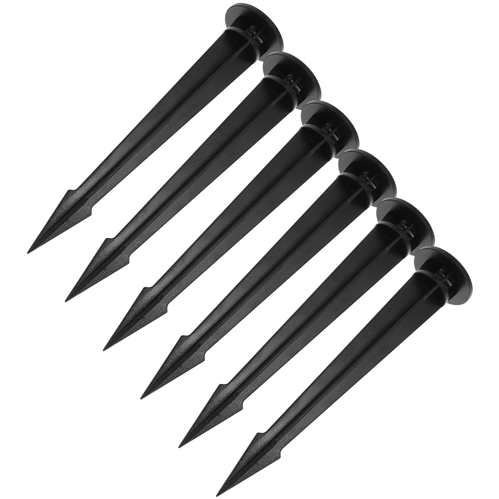 Qiysamall 6pcs Ground Spikes Stakes Replacement Plastic Ground Stakes ...