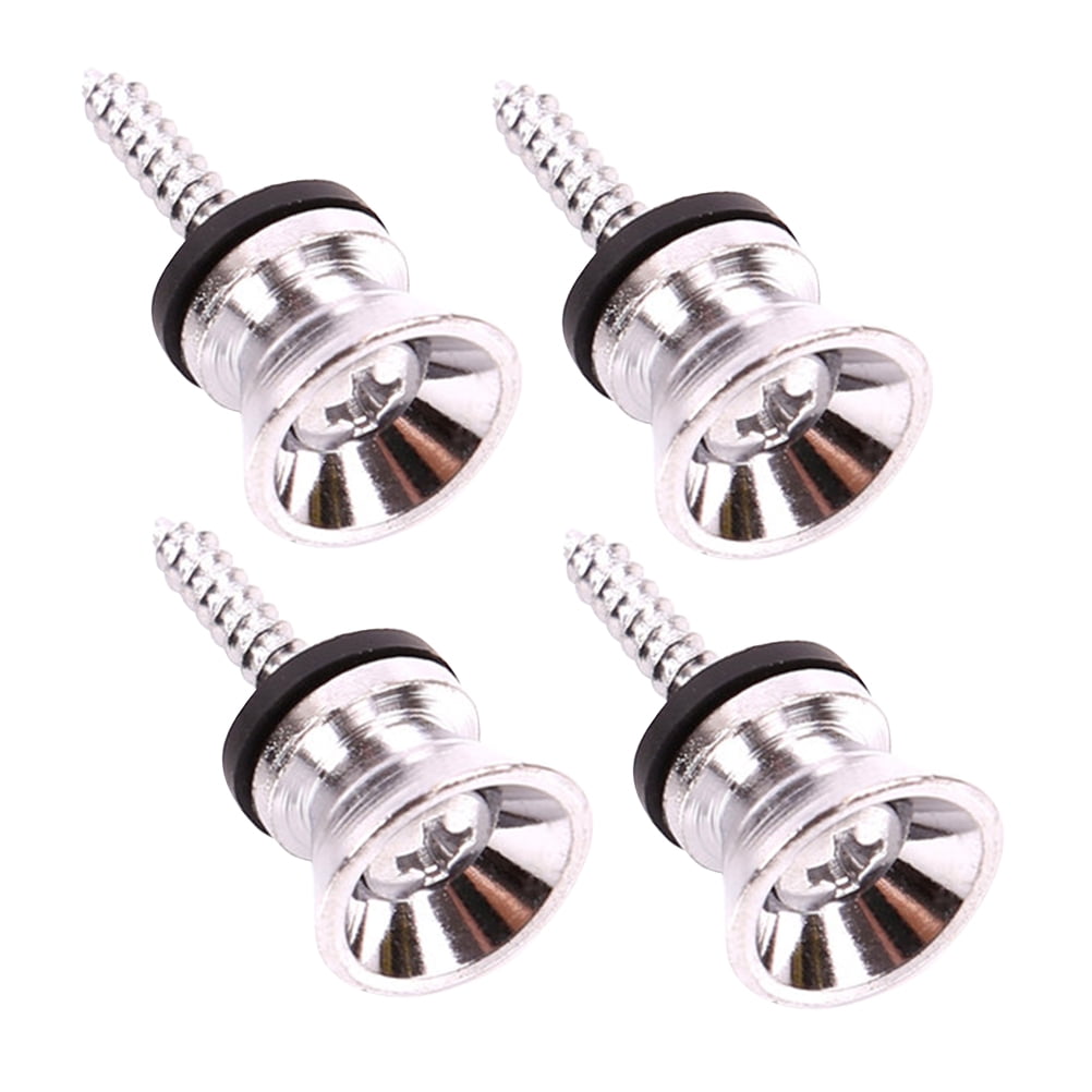 6pcs Guitar Strap Lock Metal Strap Lock Mushroom for Electric Acoustic ...