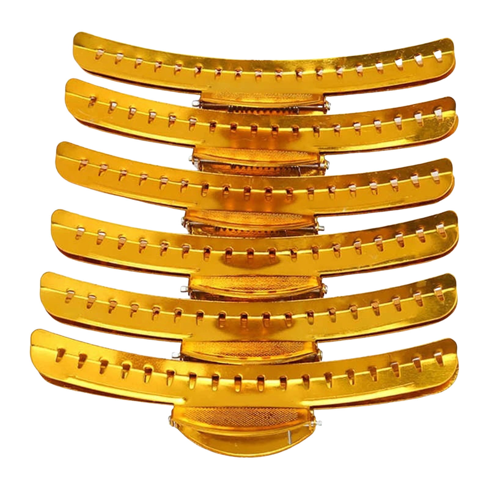 6pcs Hair Clips - Styling Metal Finger Clips for Hair Clamping and ...