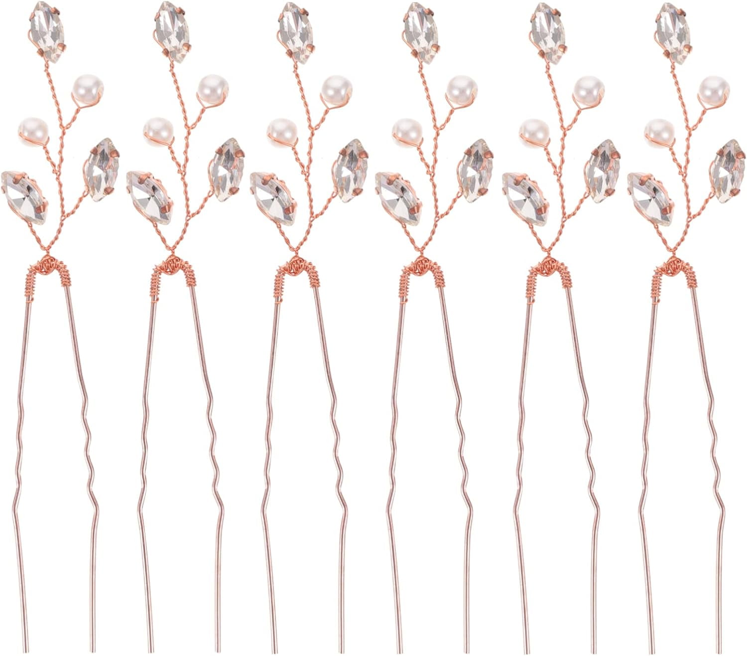 6pcs Hairpin Chinese Hair Chopsticks Updo Hair Accessories U Shaped ...