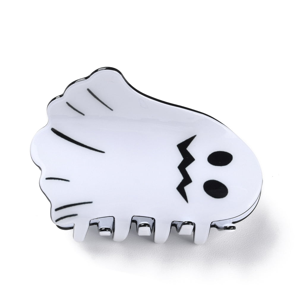 6pcs Hallowmeen Theme PVC Claw Hair Clips with Iron Findings Hair ...