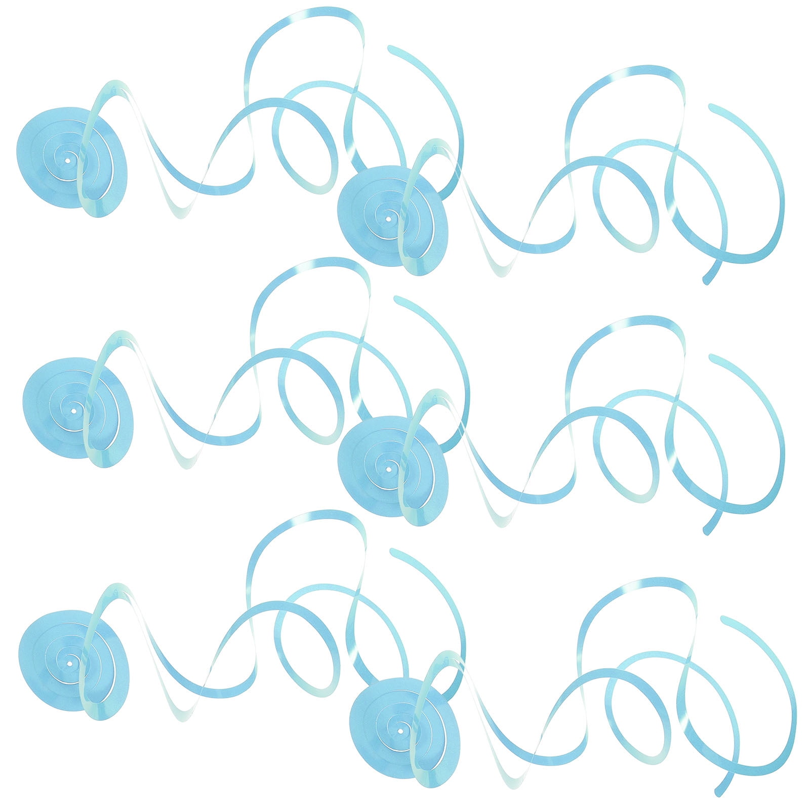 6pcs Hanging Swirl Decorations for Party Ceiling, Birthday, Shower ...