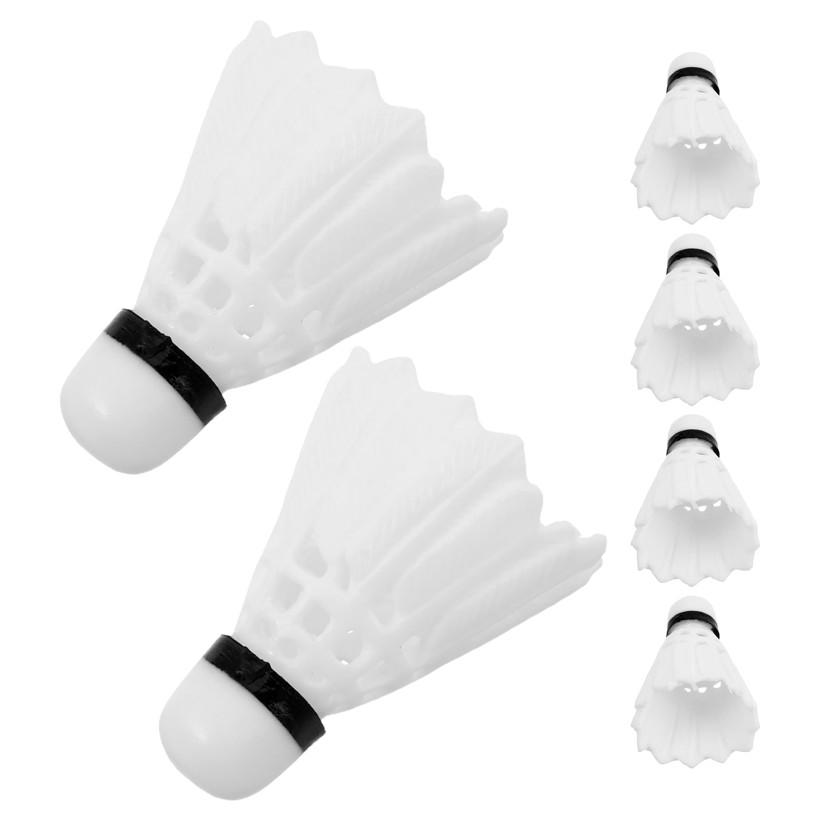 6pcs High Simulation Badminton Keychain Charm Decorative Badminton Key ...