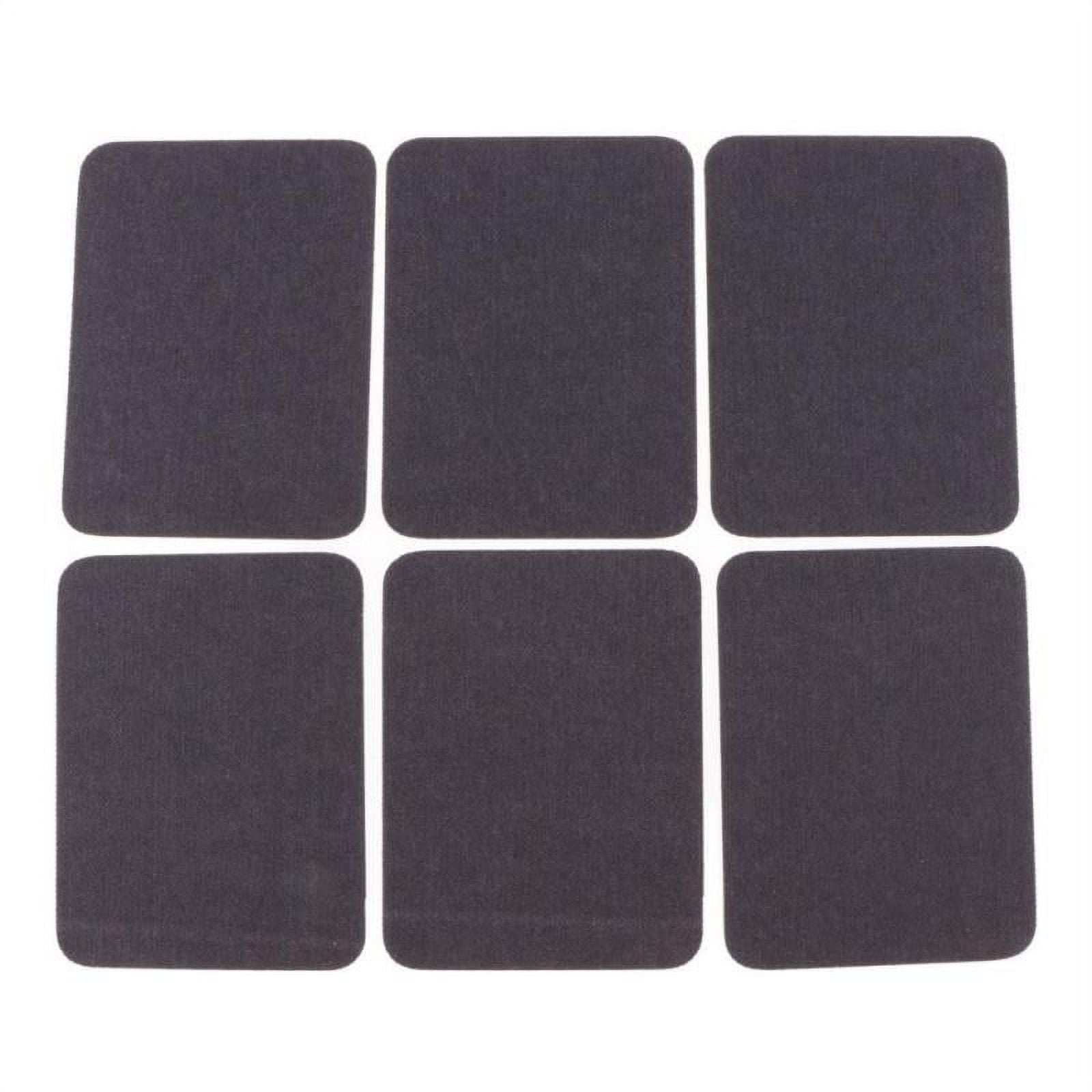 6pcs Iron on Jean Patches Jeans Repair for Clothing Jacket - Grey ...