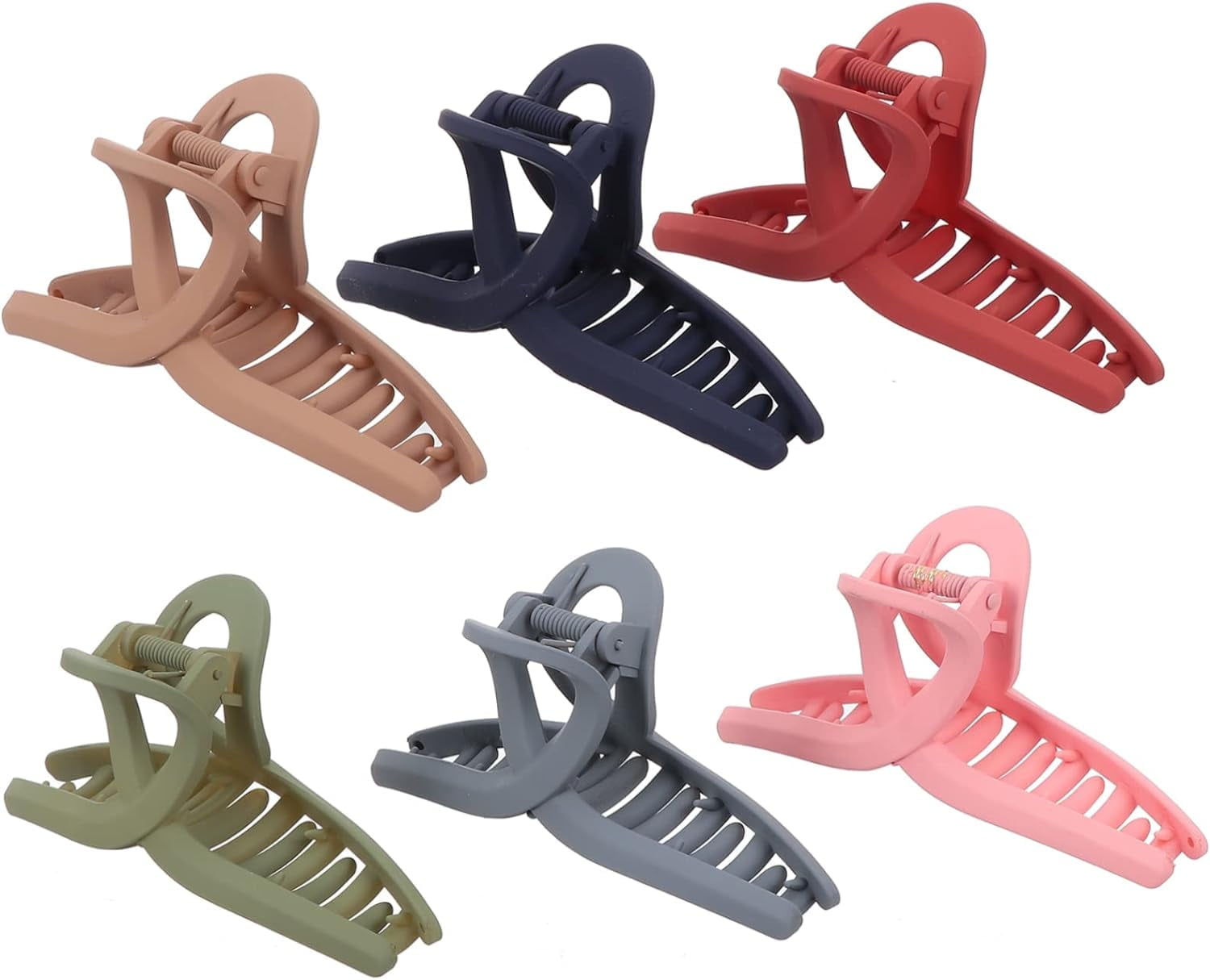 6pcs Large Non- Hair Clip French Hair Clips Barrettes for Women Large ...