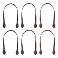 6pcs Leather Purse Straps 23.6 Inch PU Leather Bag Handles Replacement ...