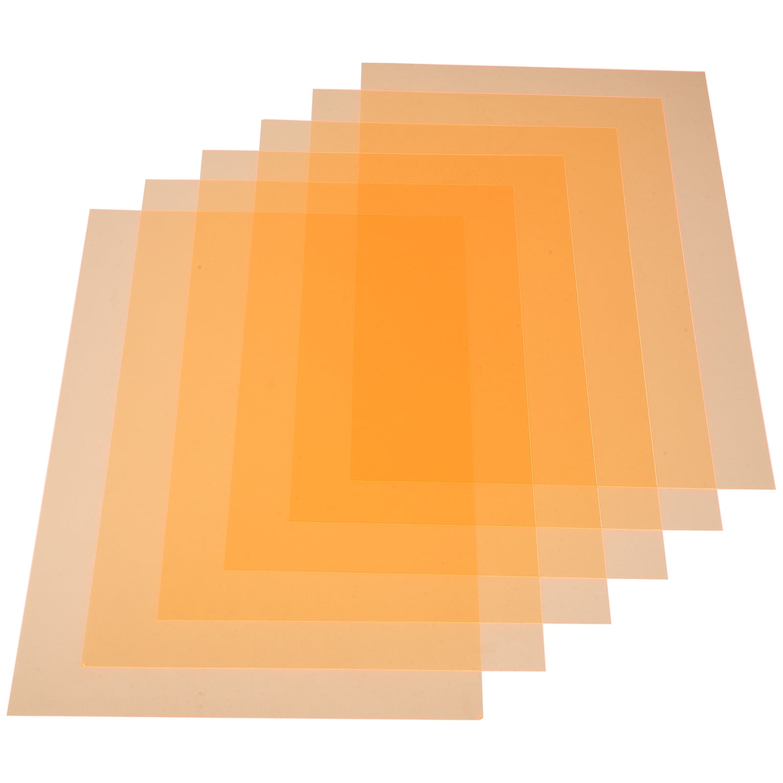 6 Pcs Filter Plate Builder Gel LED Transparent Film Screen Light ...