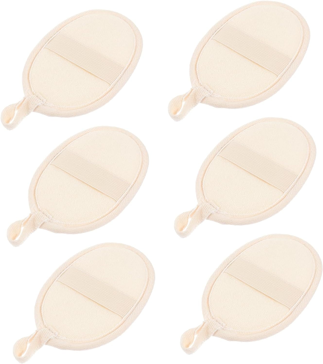 6pcs Loofah Body Wash Facial Sponge Pad Sponges for Cleaning Natural ...