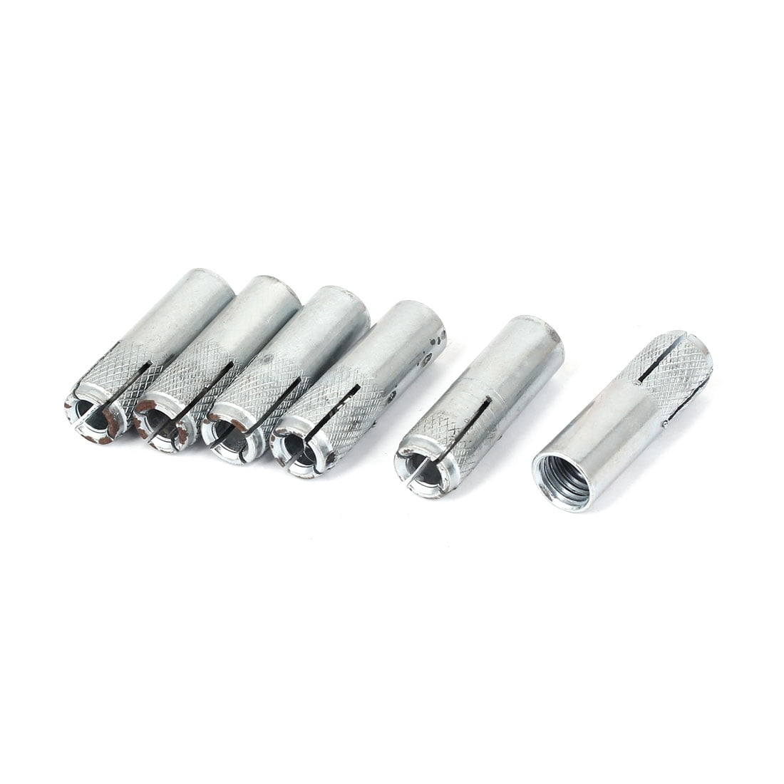 6pcs M10 Thread Inner Expansion Bolt Screw Nuts Sleeve Anchors 38mm x ...