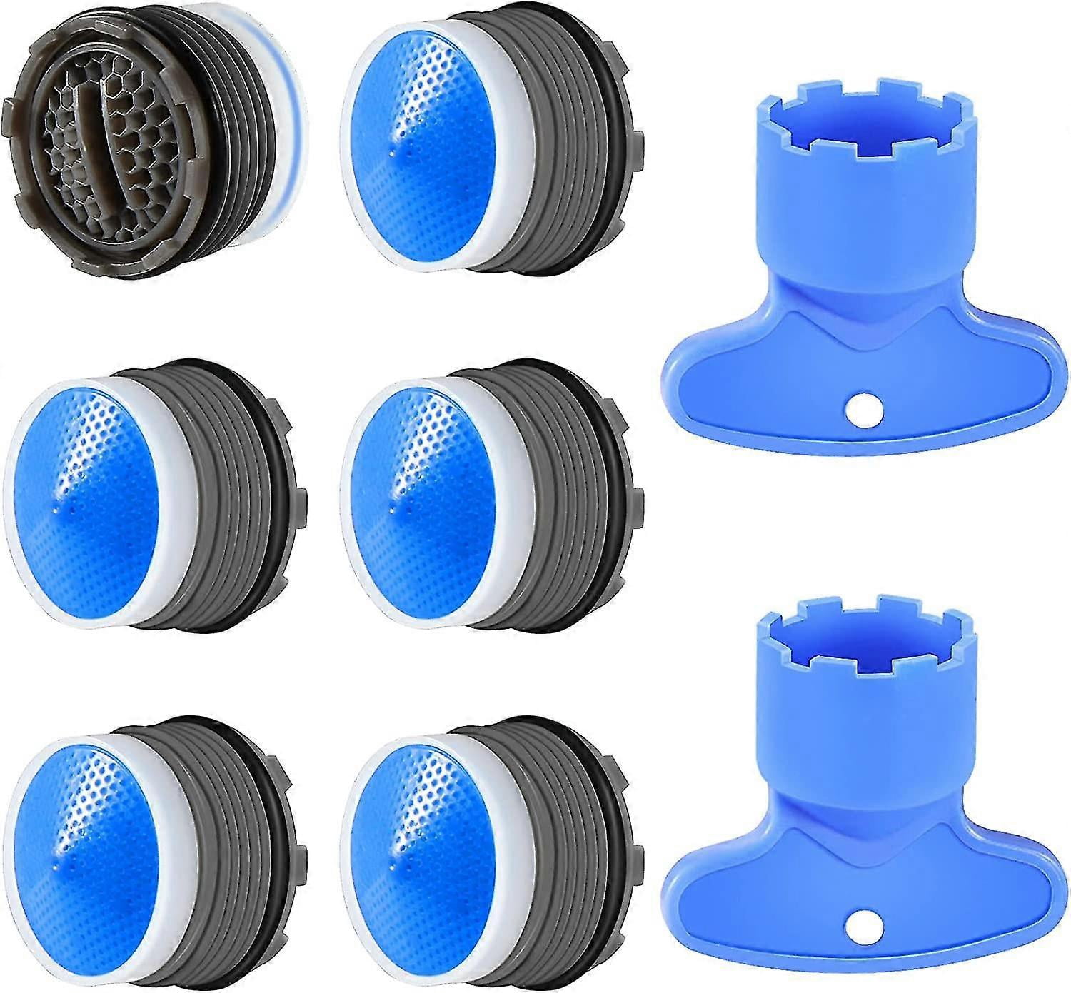 6pcs, M18.5 Aerator, Kitchen Bathroom Faucet Aerator, Water Saving ...