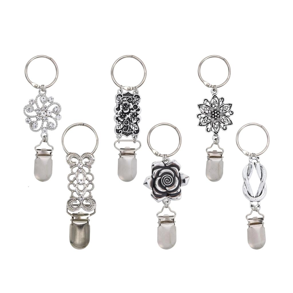 6pcs Metal Hat Fasteners For Hiking Camping Windy Conditions Multi ...