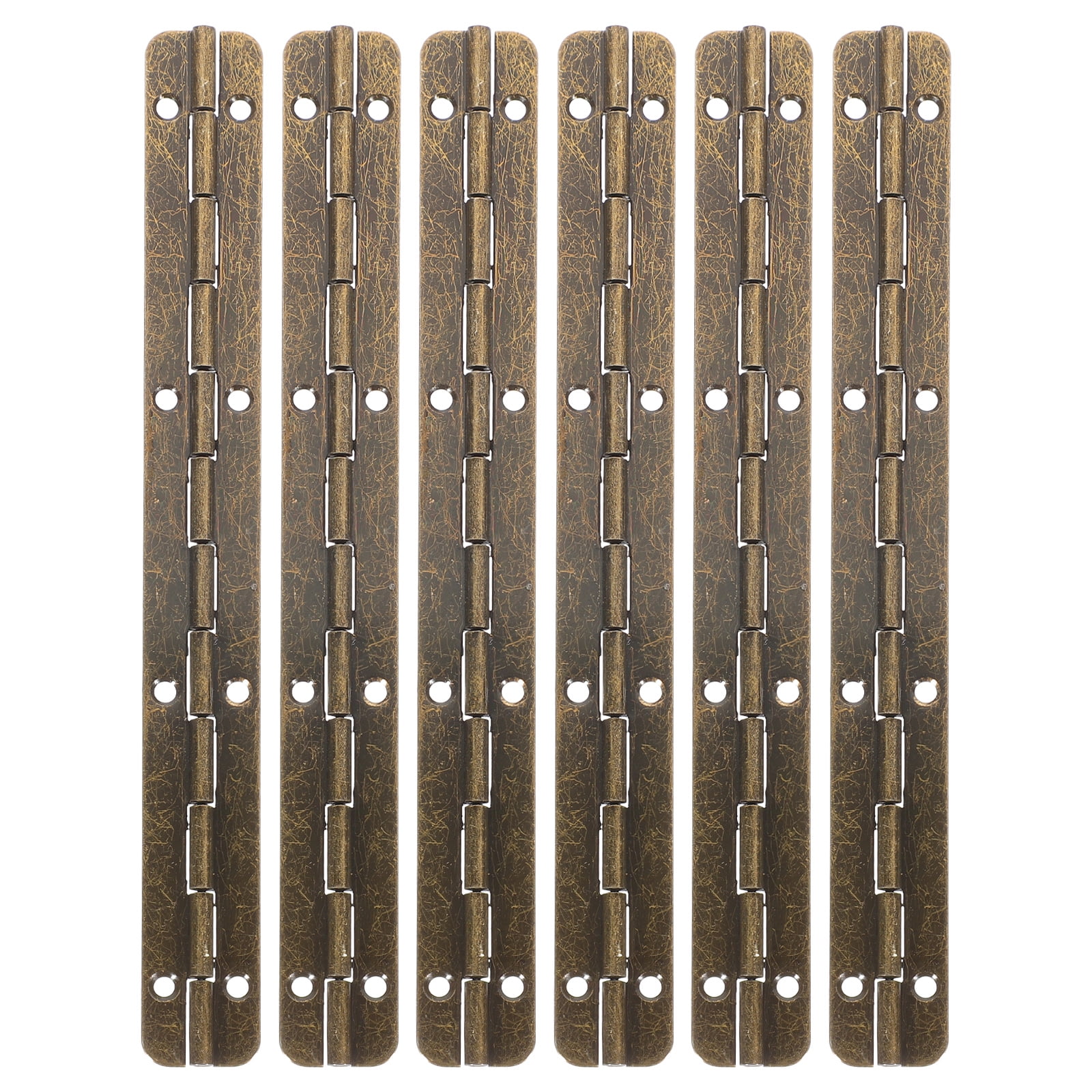 6pcs Metal Hinges Continuous Piano Hinges Small Jewelry Case Hinges for ...