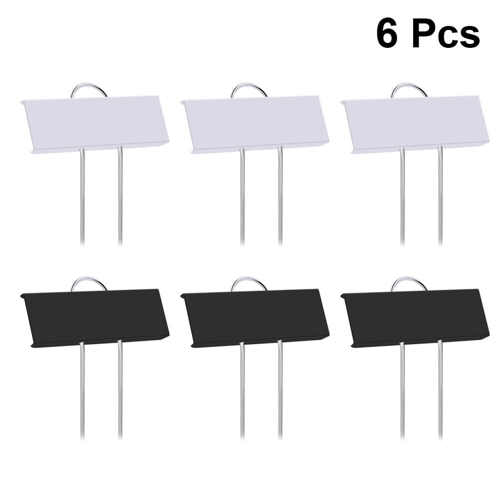 6pcs Stainless Steel Metal Plant Labels for Gardening, Assorted Colors ...