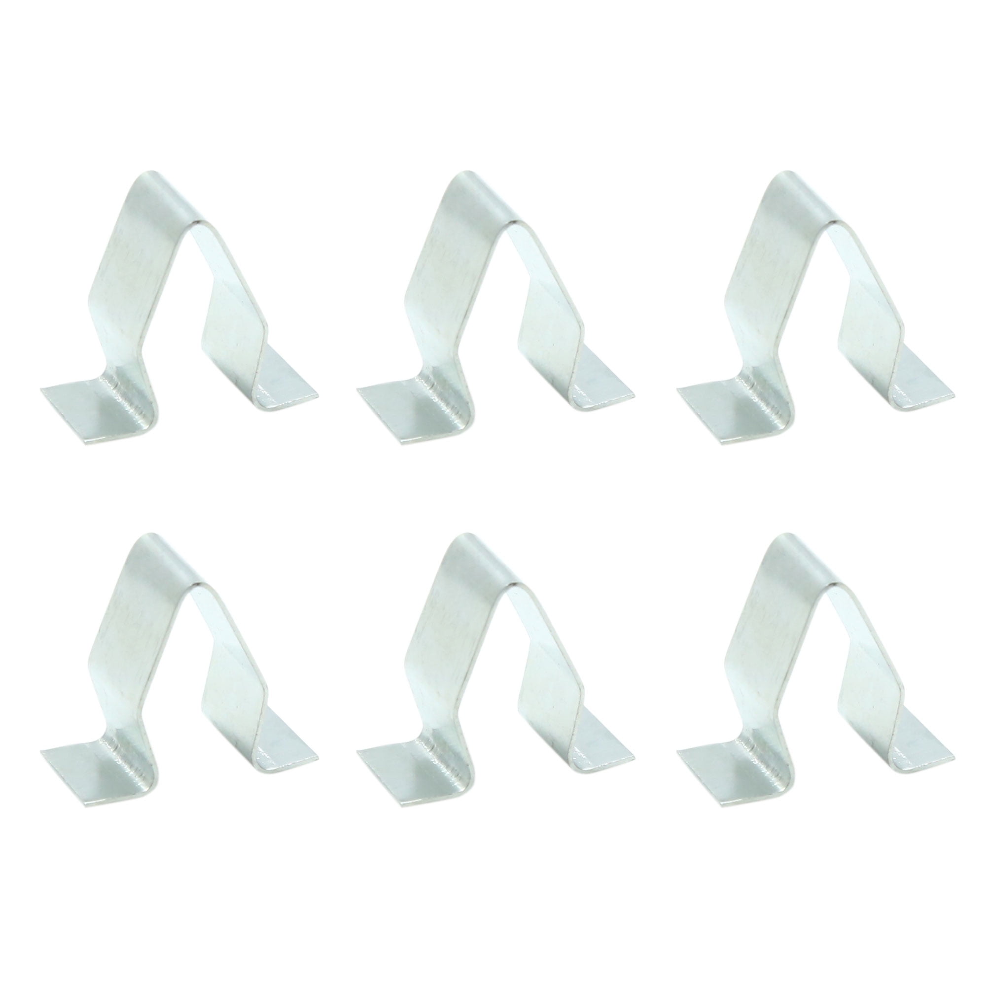 6pcs Metal Retainer Car Auto Console Dashboard Trim Clip 17mm x 16mm ...