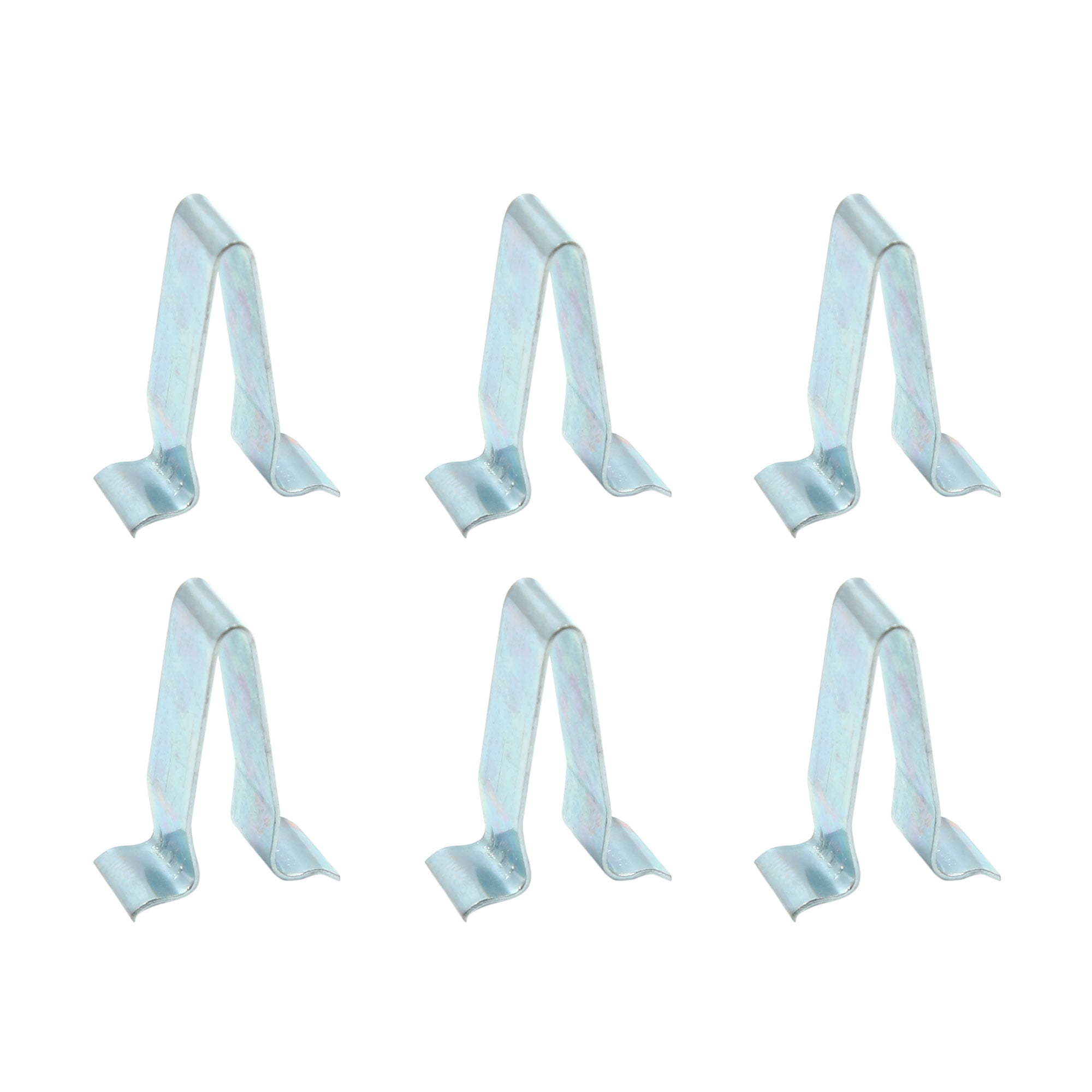 6pcs Metal Retainer Car Auto Console Dashboard Trim Clip 17mm x 24mm ...