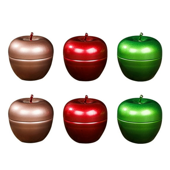 6pcs Metal Tins with Lid Empty Tins Box Containers Decorative Gift ...