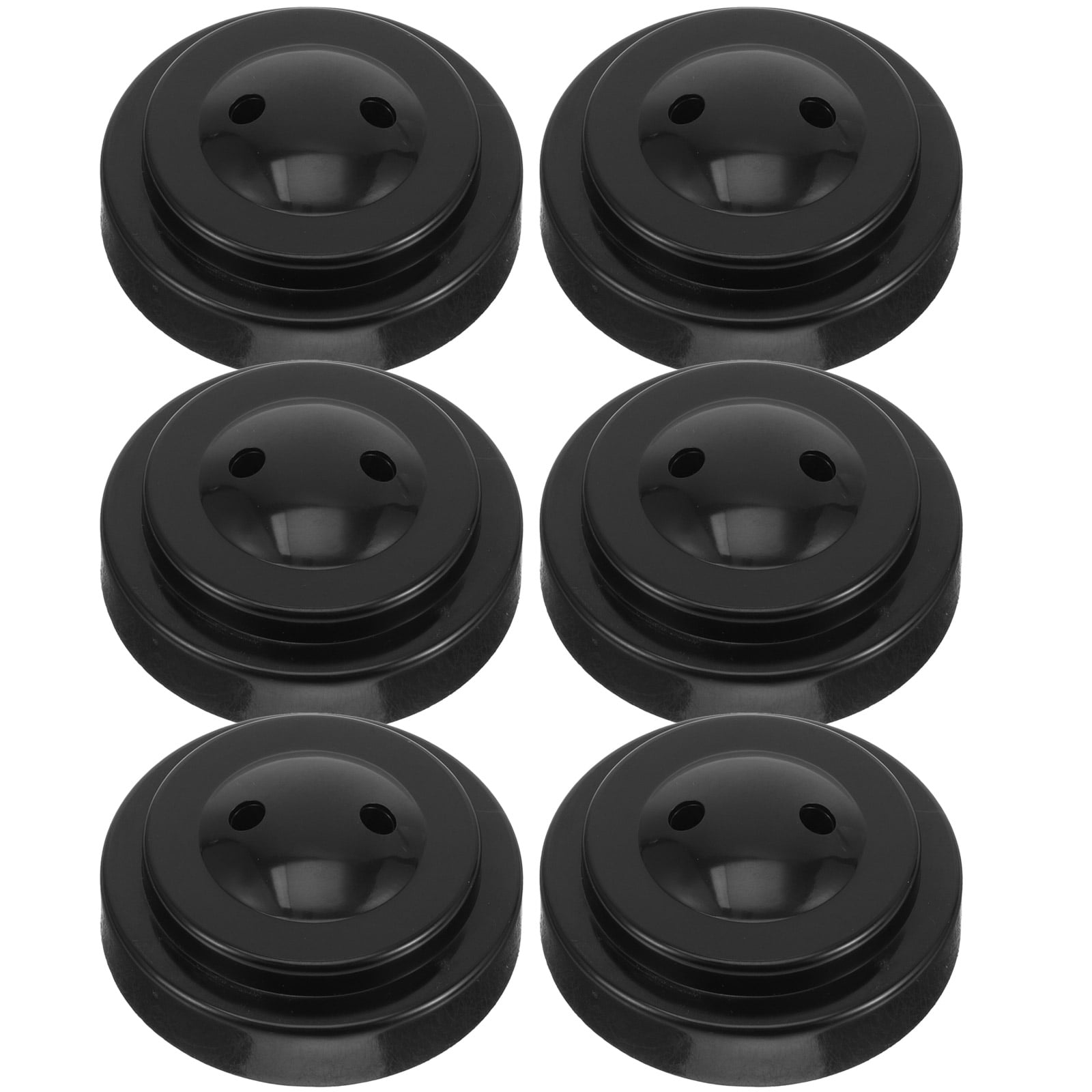 Eease 6pcs Mini Flag Stand Weighted Small Flag Base for Desk or Party ...