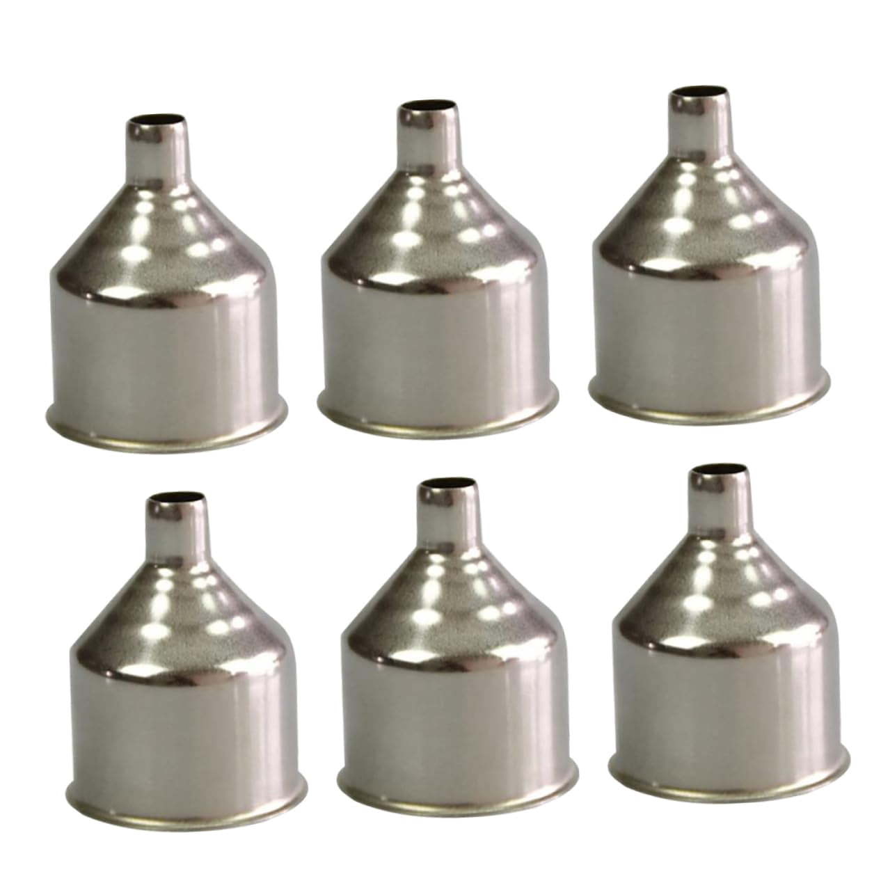 6pcs Mini Funnel Stainless Funnel Kitchen Funnels Oil Funnel Spill ...