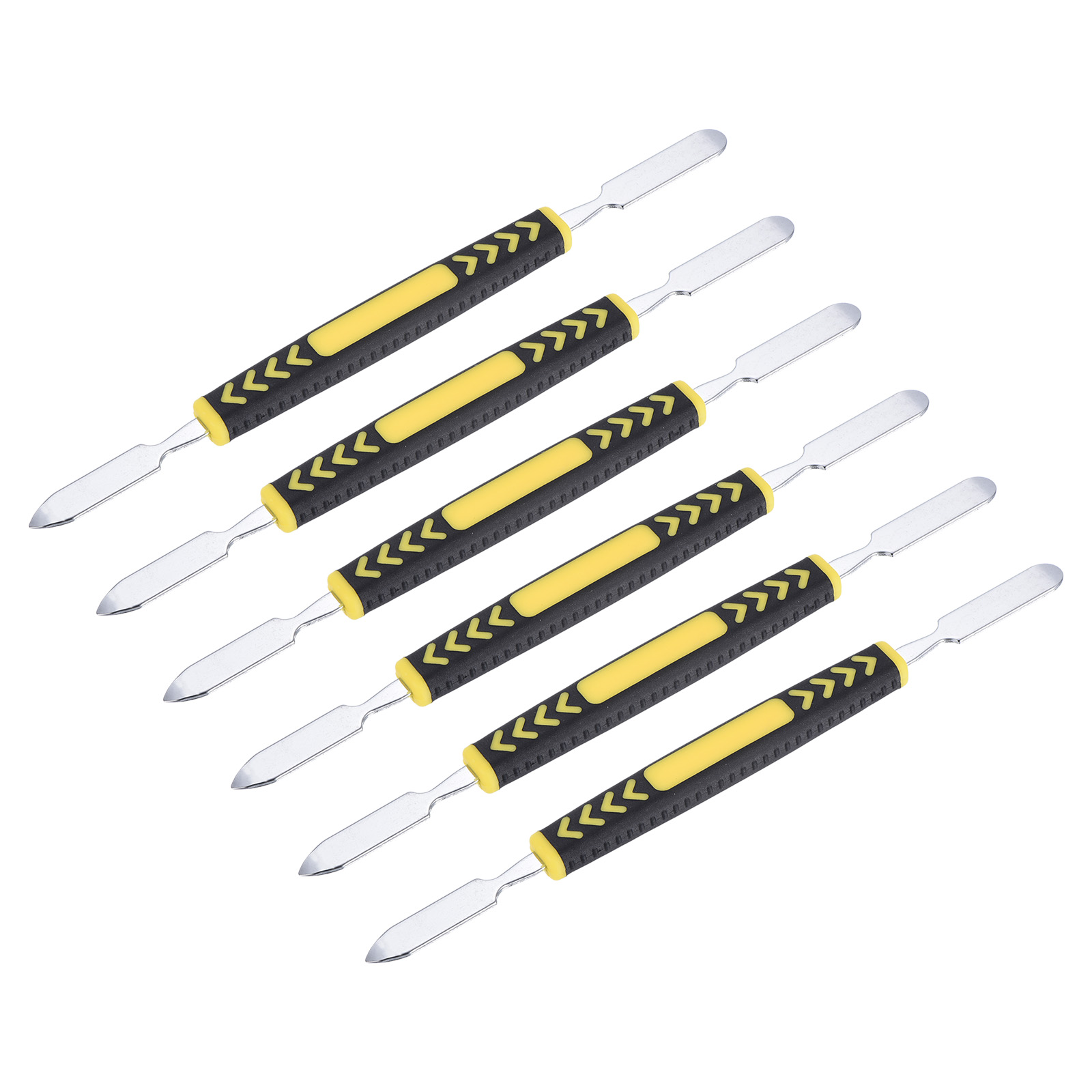 6pcs Mini Metal Crowbar Double Head Metal Spudger Pry Bar Opening Tools ...