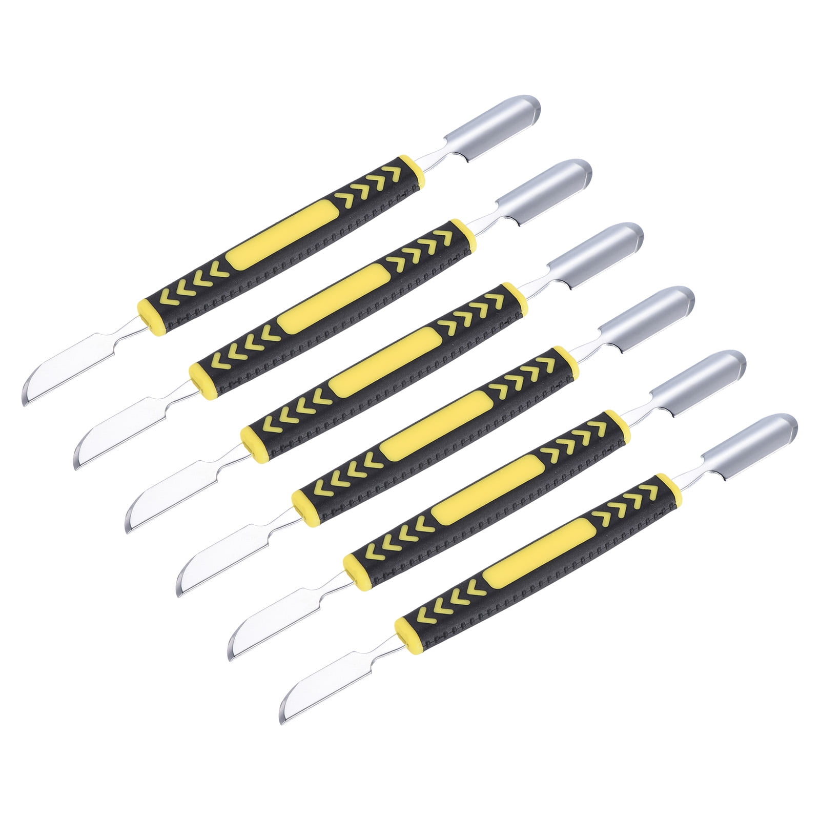 6pcs Mini Metal Crowbar Double Head Metal Spudger Pry Bar Opening Tools ...