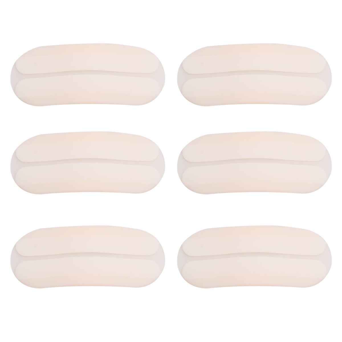 6pcs Mini Silicone Shoulder Pads Invisible Shoulder Strap Pads Non-slip ...