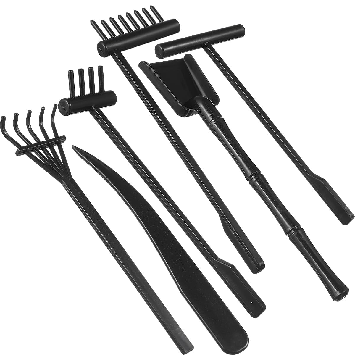 6pcs Mini Zen Garden Rake Tool, DIY Sand Zen Garden Tools for Office ...
