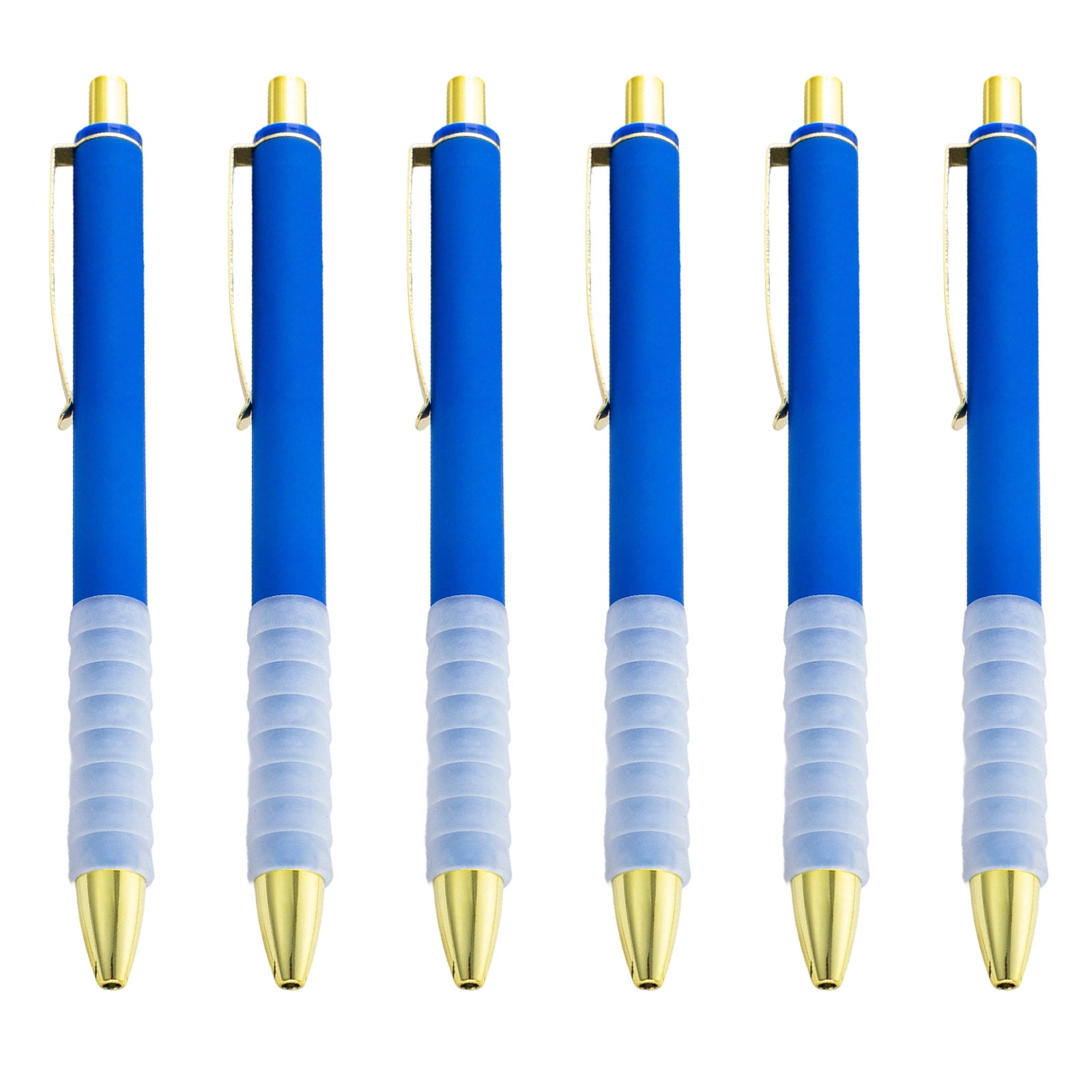 6pcs Multifunctional Signing Pen 1.0mm Retractable Ballpoint Pen Smooth ...