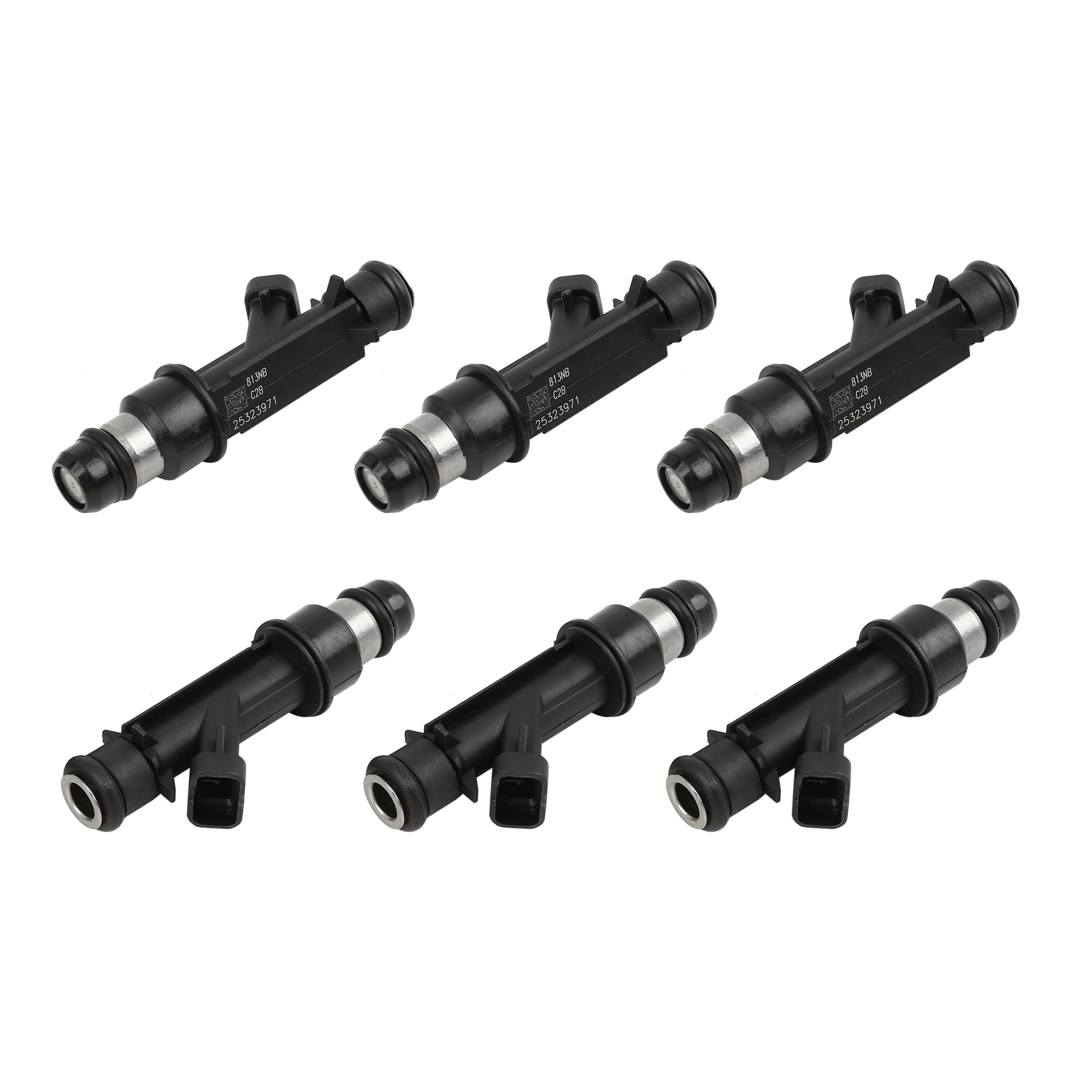 6pcs New Plastic Black Fuel Injector Nozzle 25323971 for 2000-2005 ...